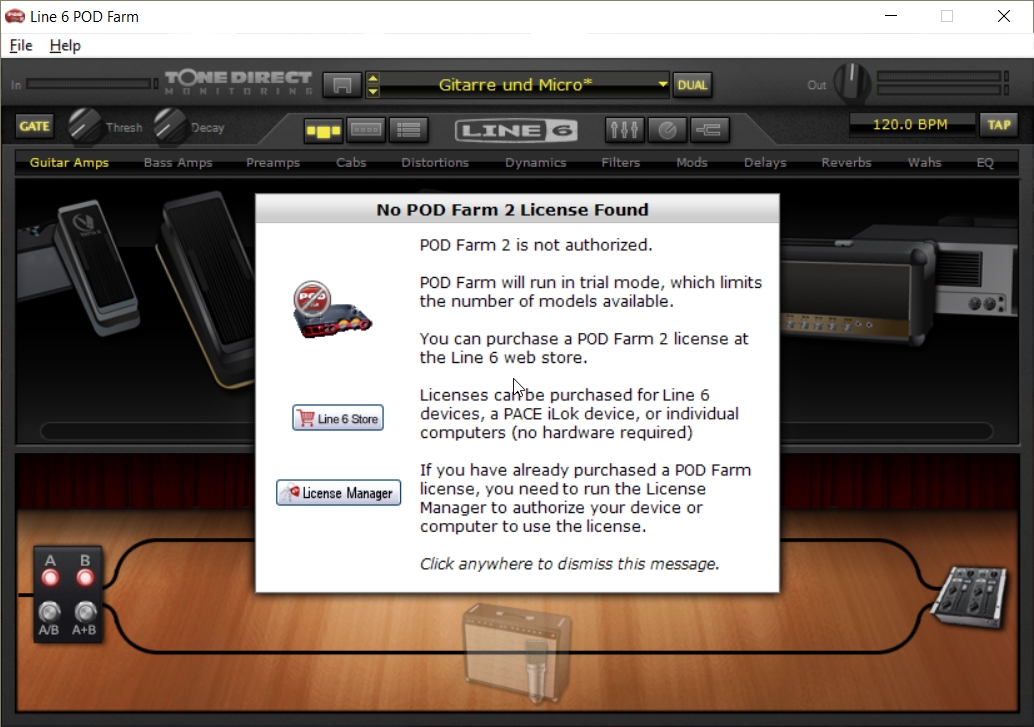 Pod Farm no license - Computer Audio Setup and Troubleshooting - Line 6 ...